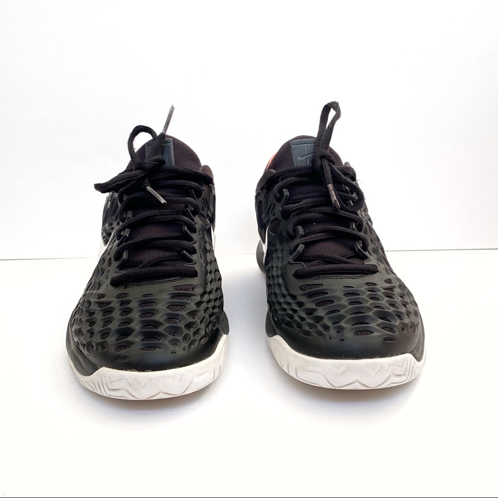 Nike Court Air Zoom Black White Rubber Cage Lace Up S… - Gem